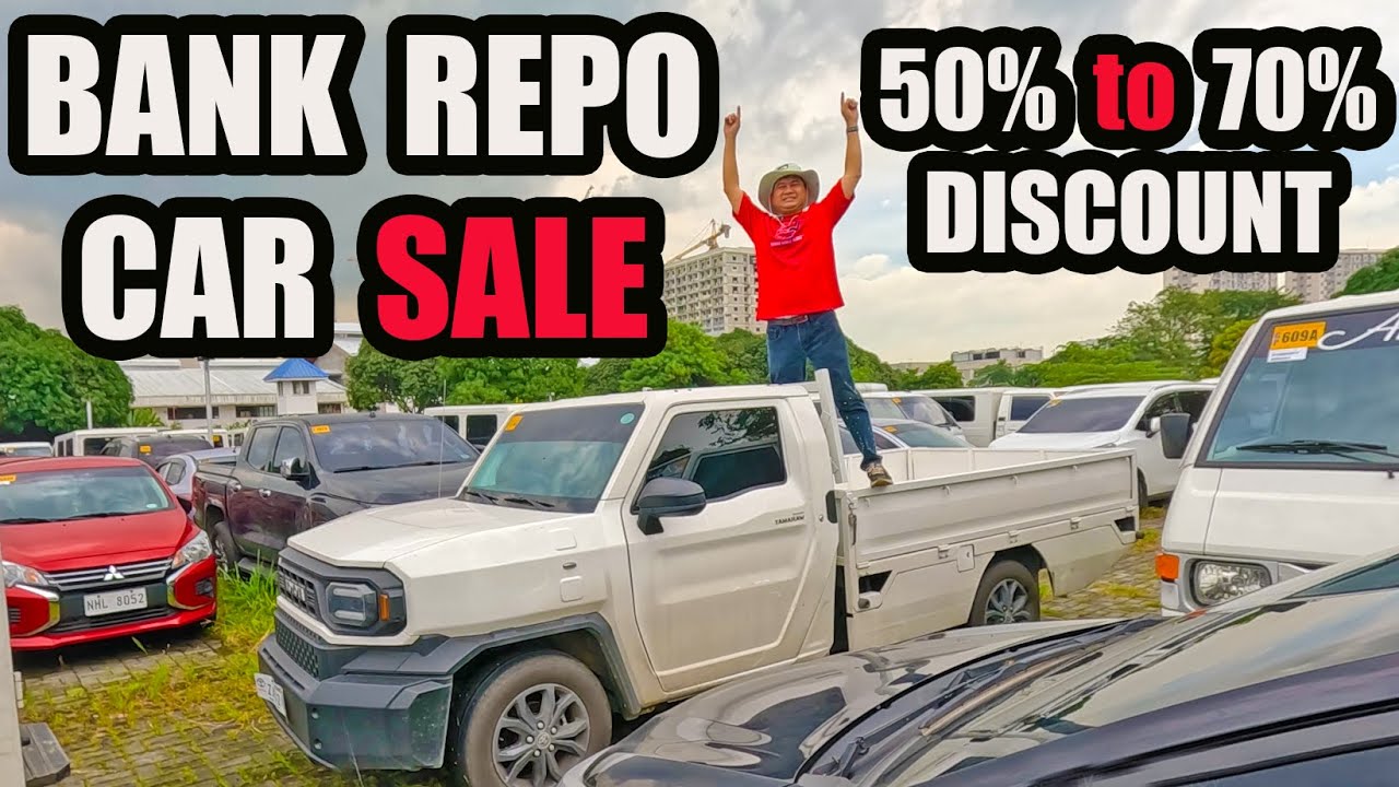 Bank Repossessed Car Sale 50% off Sedan Pick up Van Suv Security Bank ...