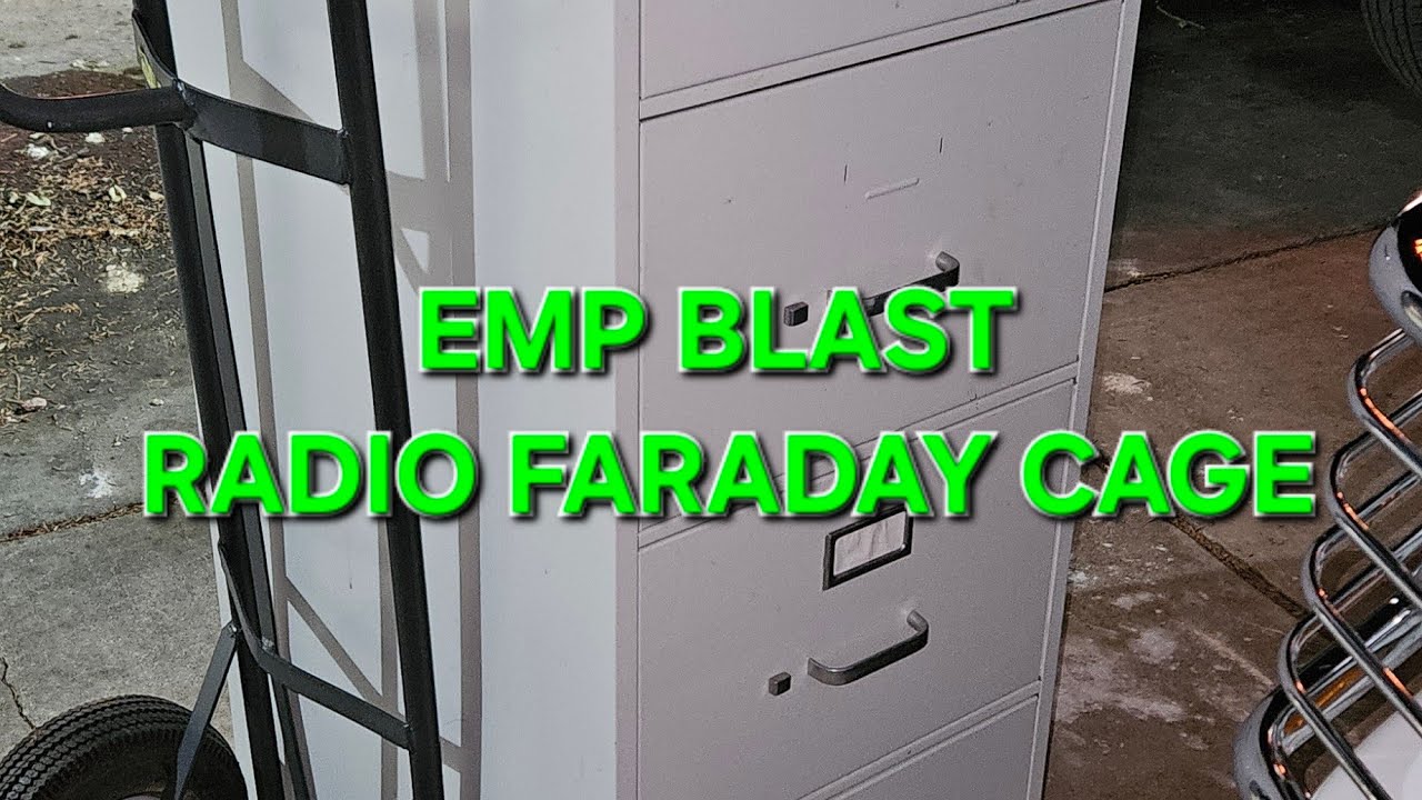 I BOUGHT A RADIO FARADAY CAGE FOR EMP BLAST PROTECTION...and to horde ...