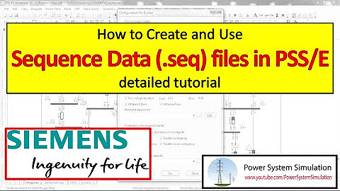 PSS/E by Power System Simulation - YouTube