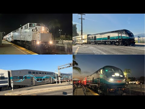 Metrolink Trains! Railfanning Covina, CA FT SCAX 856 - 12/14/2022