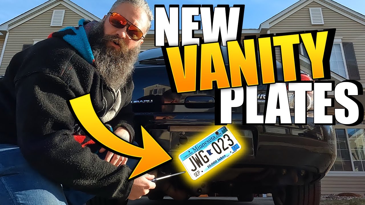 How to Install a License Plate with Frame - YouTube