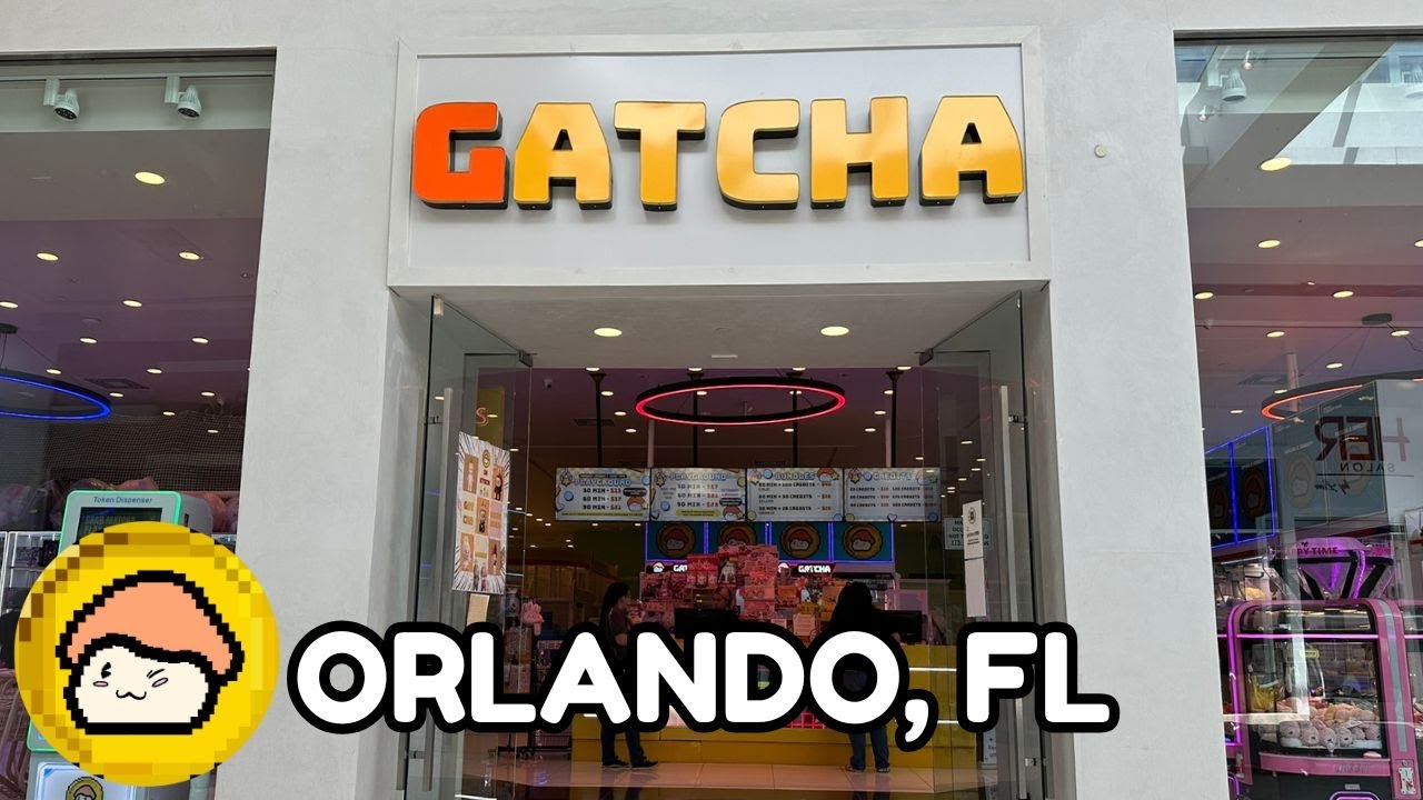 Gatcha Orlando - What will I win? - Claw Machine Arcade at The Florida ...