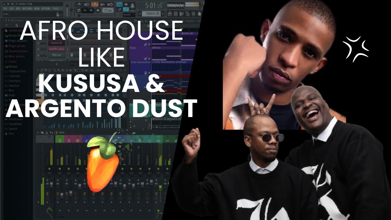 How to Afro House Like Kususa and Argento Dust | FL Studio | Beginner ...
