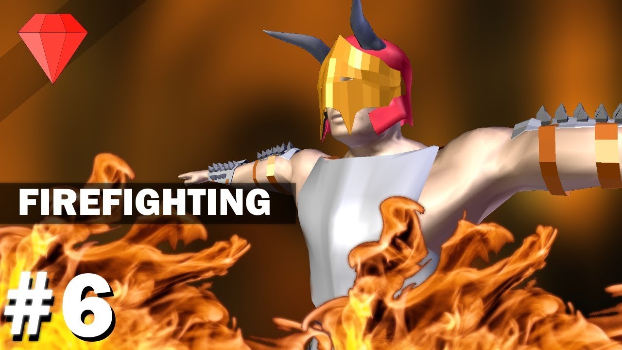 FIREFIGHTING | Indie Dungeon Game Dev Log #6 - YouTube