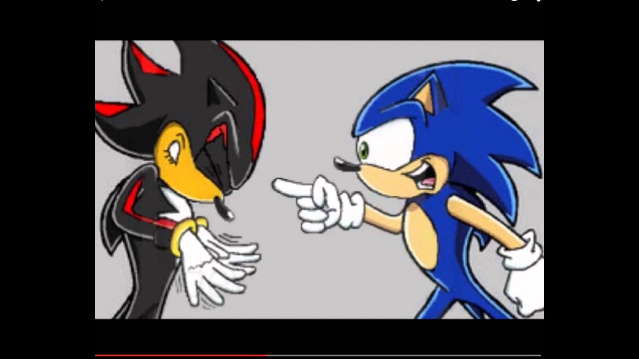 shadow beats sonic like a BADASS! - YouTube