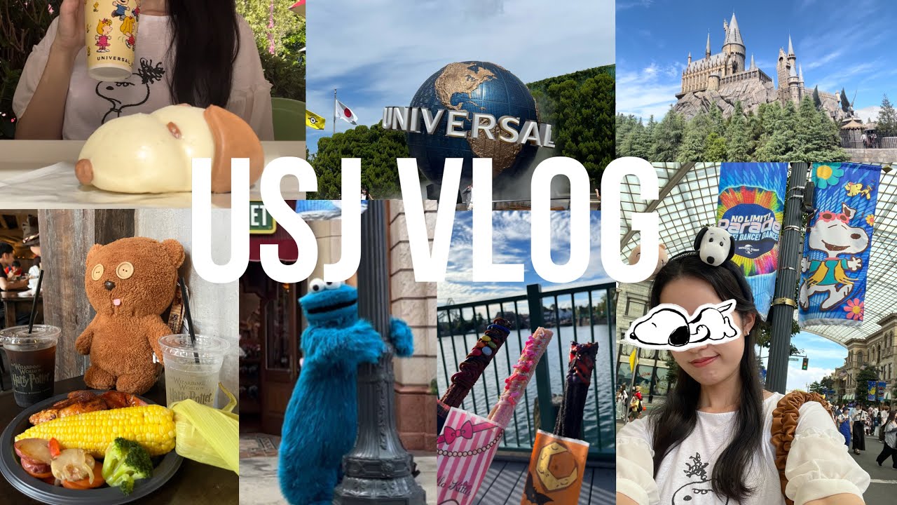 【USJ】超元気特区で疲れを吹き飛ばす💥弾丸USJ🌏スヌーピーコーデしたよ - YouTube