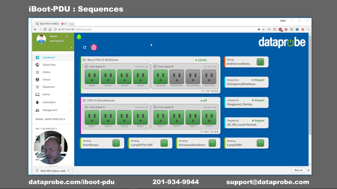 iBoot-PDU: Sequences - YouTube