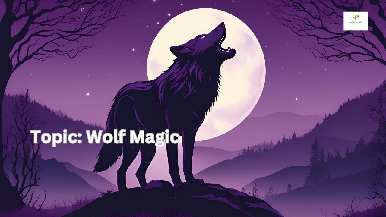 WOLF MAGIC- To Forgive and Trust the Inner Voice #fullmoonmeditation ...