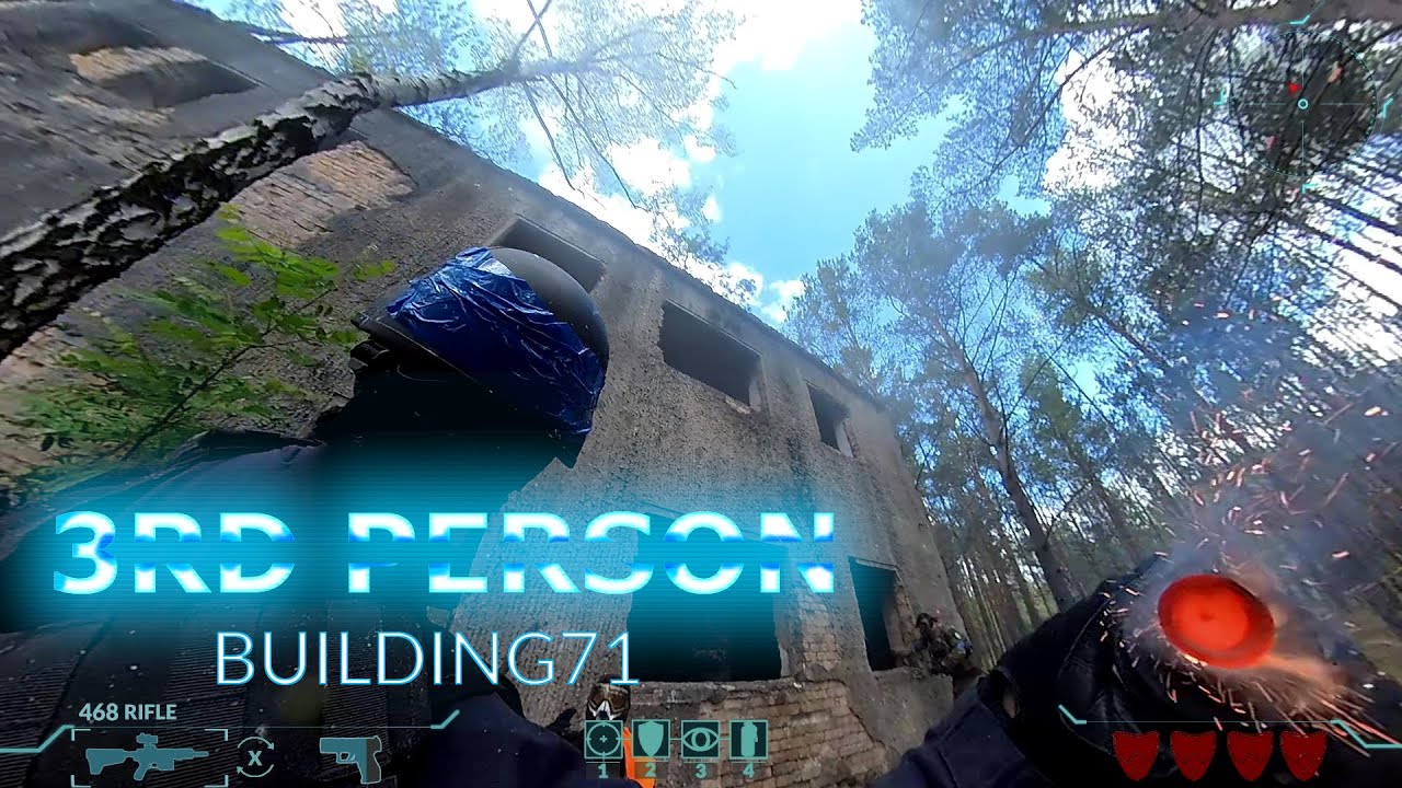 Paintball Euro Super Game Fight for Building 71 - YouTube