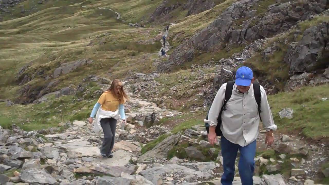 Mount Snowdon Pyg Track Wales September 2010 - YouTube