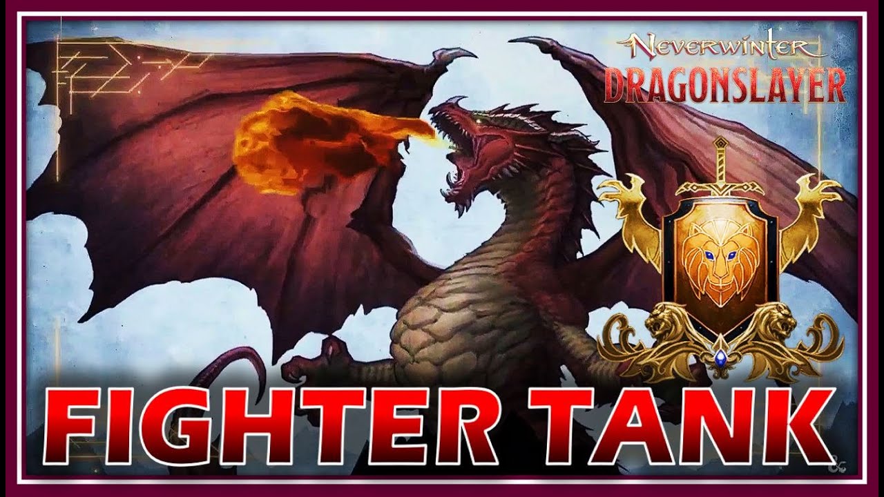 How to Fighter TANK Ancient RED Dragons! (commentary) - Neverwinter Mod ...