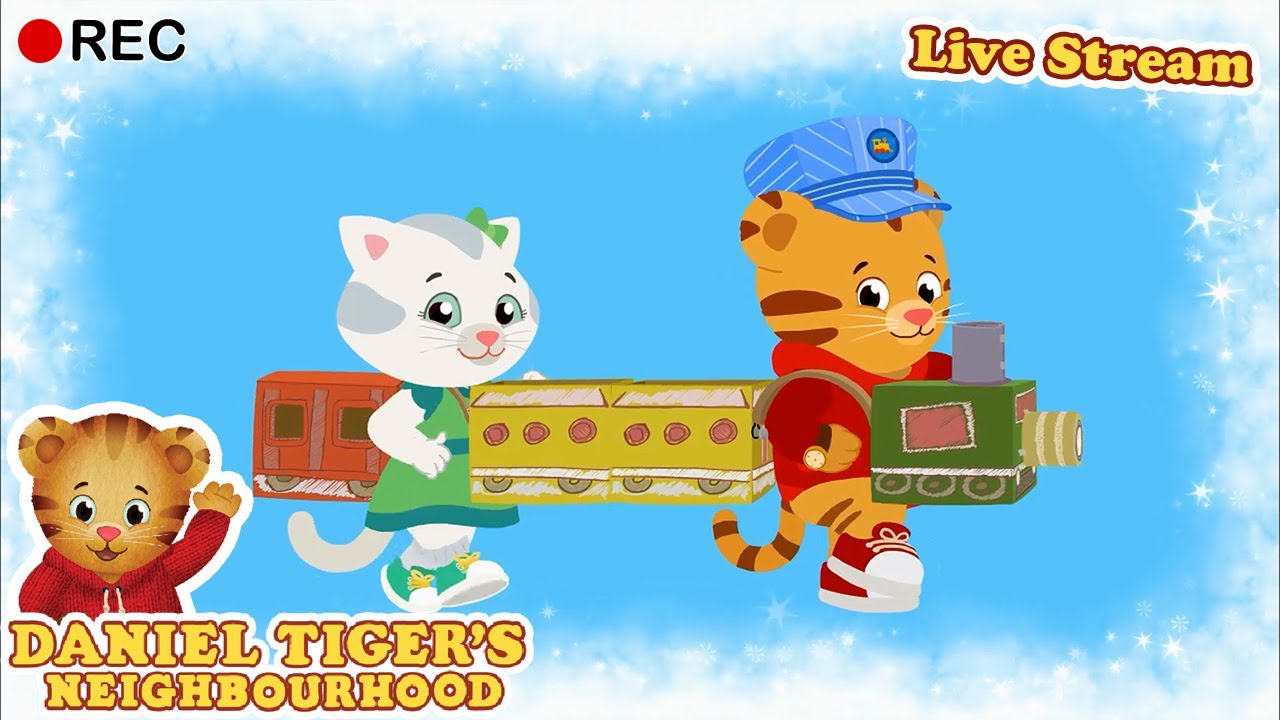 🔴 Ride Along With Daniel Tiger & Friends 🚂🐯 Livestream 🔴 - YouTube