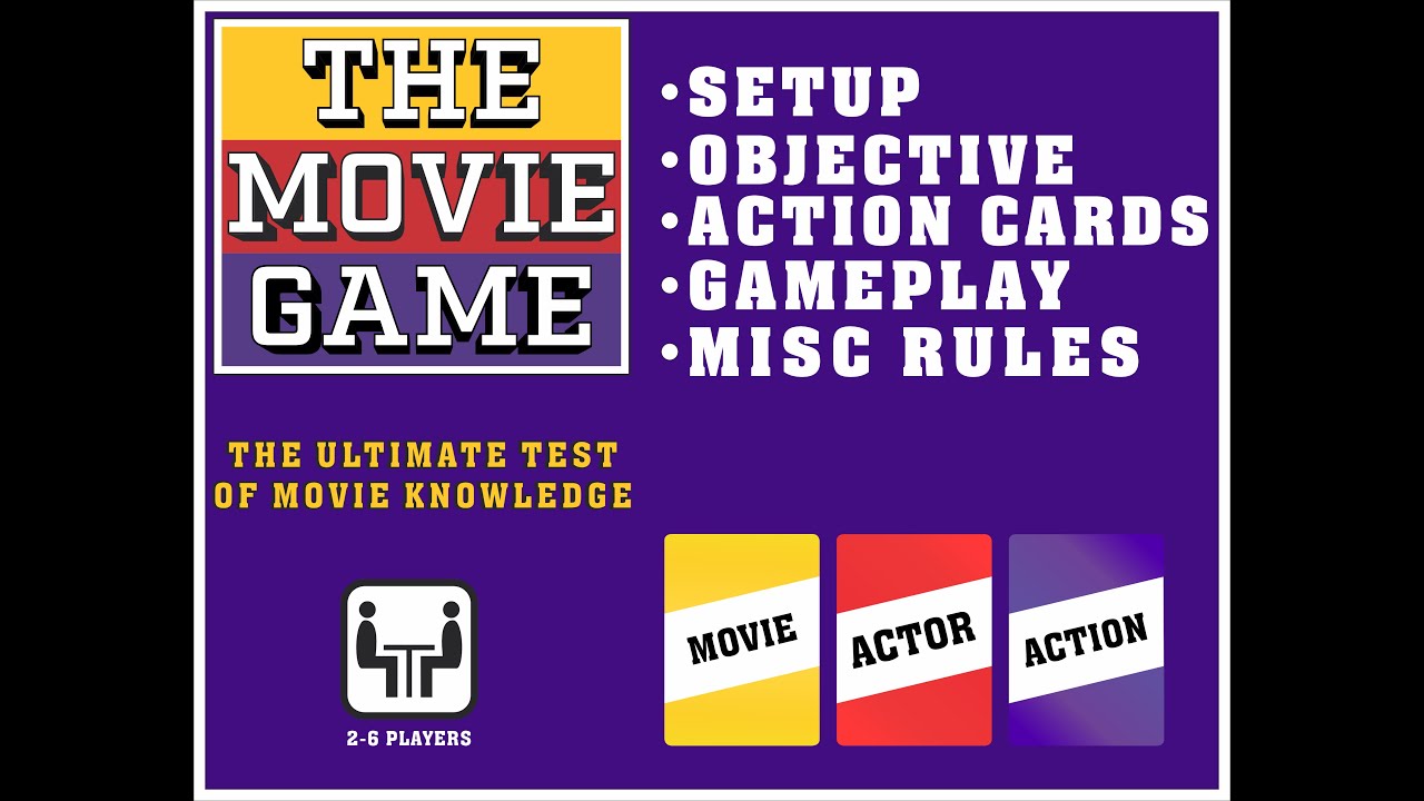 The Movie Game Rules 1080WebShareName - YouTube