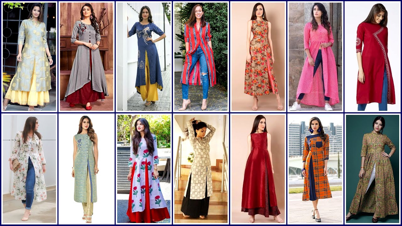 Slit Kurti Design | Front / Side Cut Kurti | latest kurti design for ...