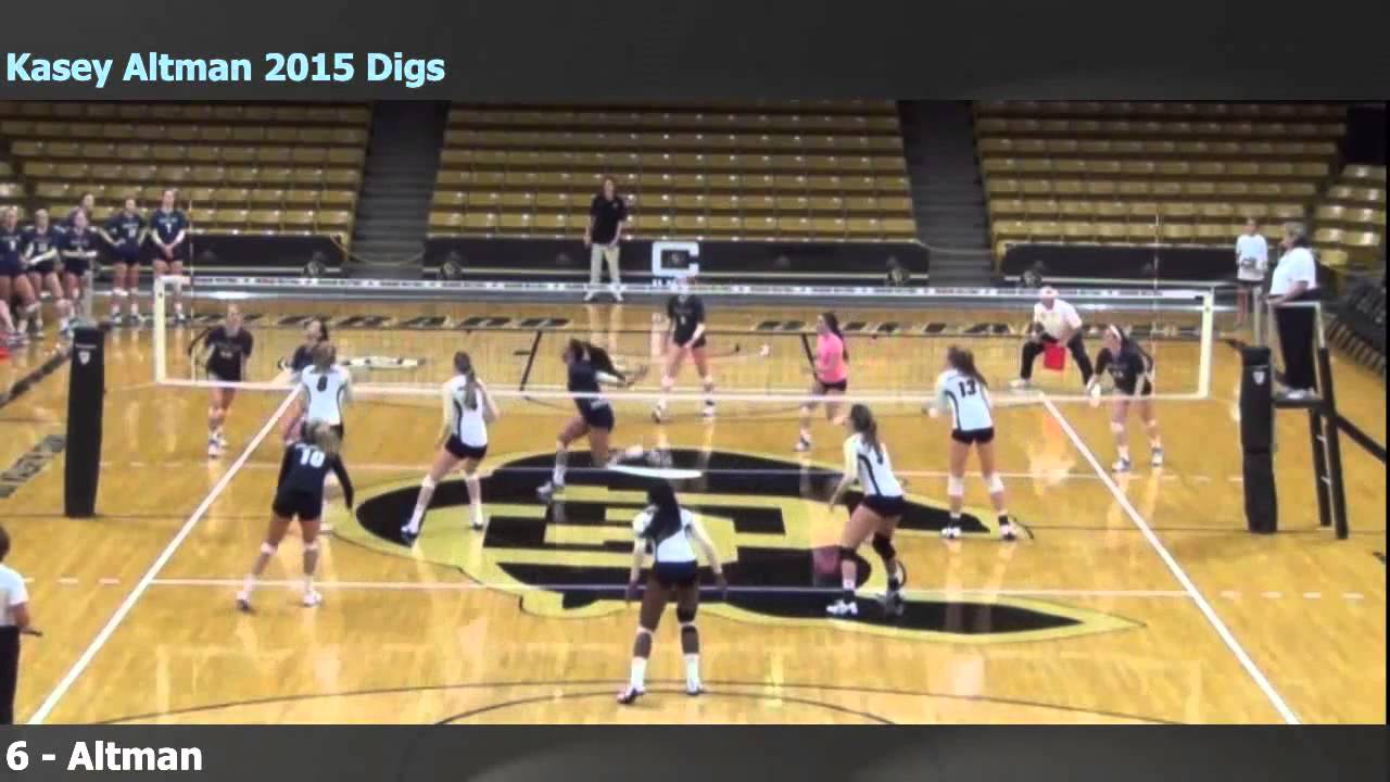 Transfer Highlights for Collegiate Sophomore Libero Kasey Altman 2015 ...