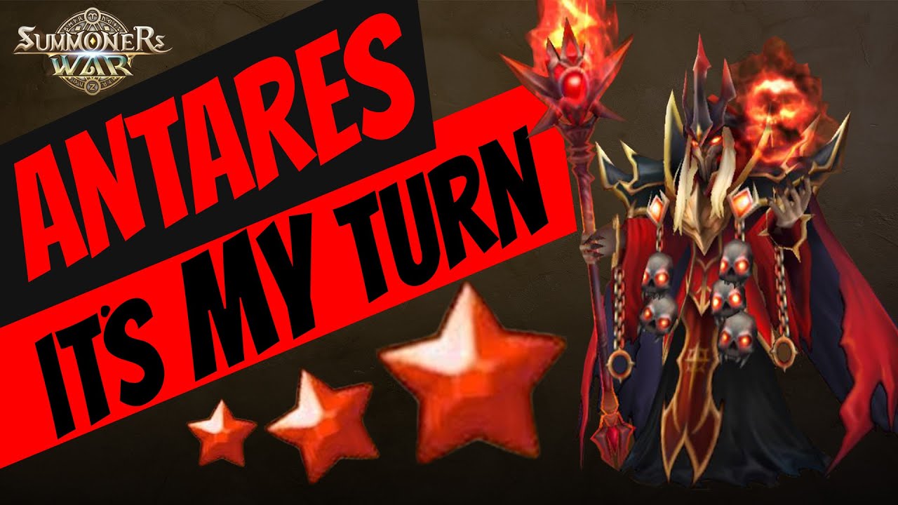 The Brutal Power of Antares (Fire Lich) in Summoners War G3 RTA - YouTube