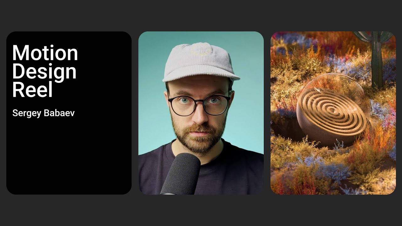 Motion Design Reel Sergey Babaev 2024.2 - YouTube