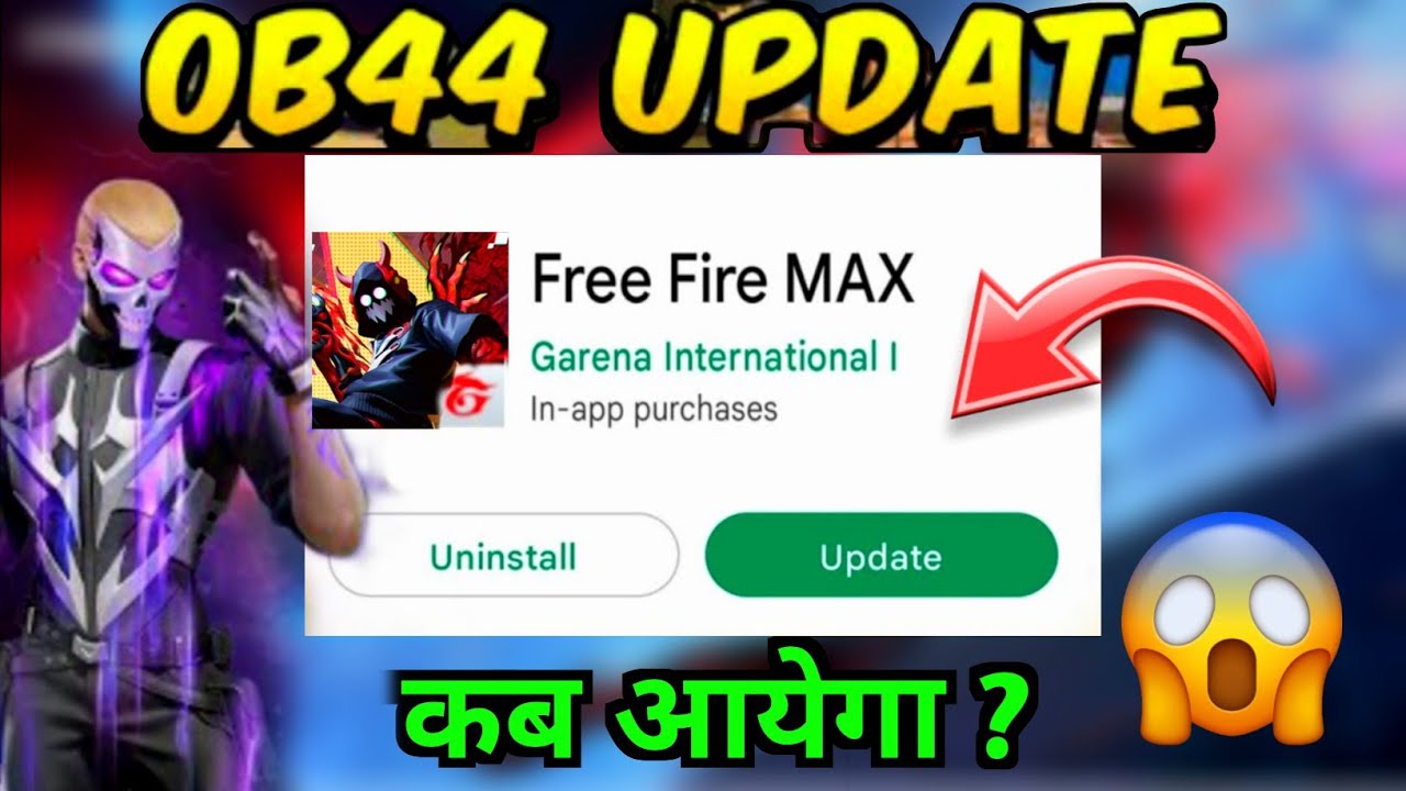 OB 44 UPDATE KAB AAYEGA ? FREE FIRE OB44 UPDATE DATE & TIME || FREE ...