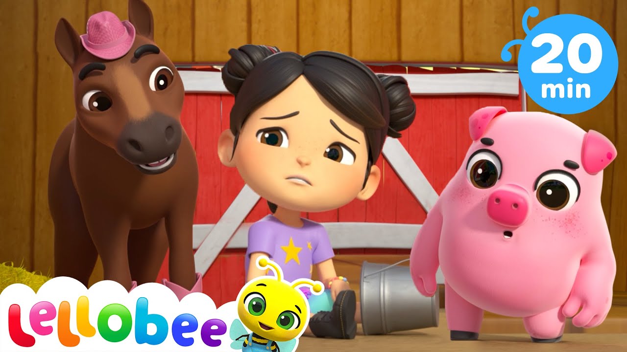 Boo Boo Song | Lellobee by CoComelon | Sing Along | Nursery Rhymes and ...