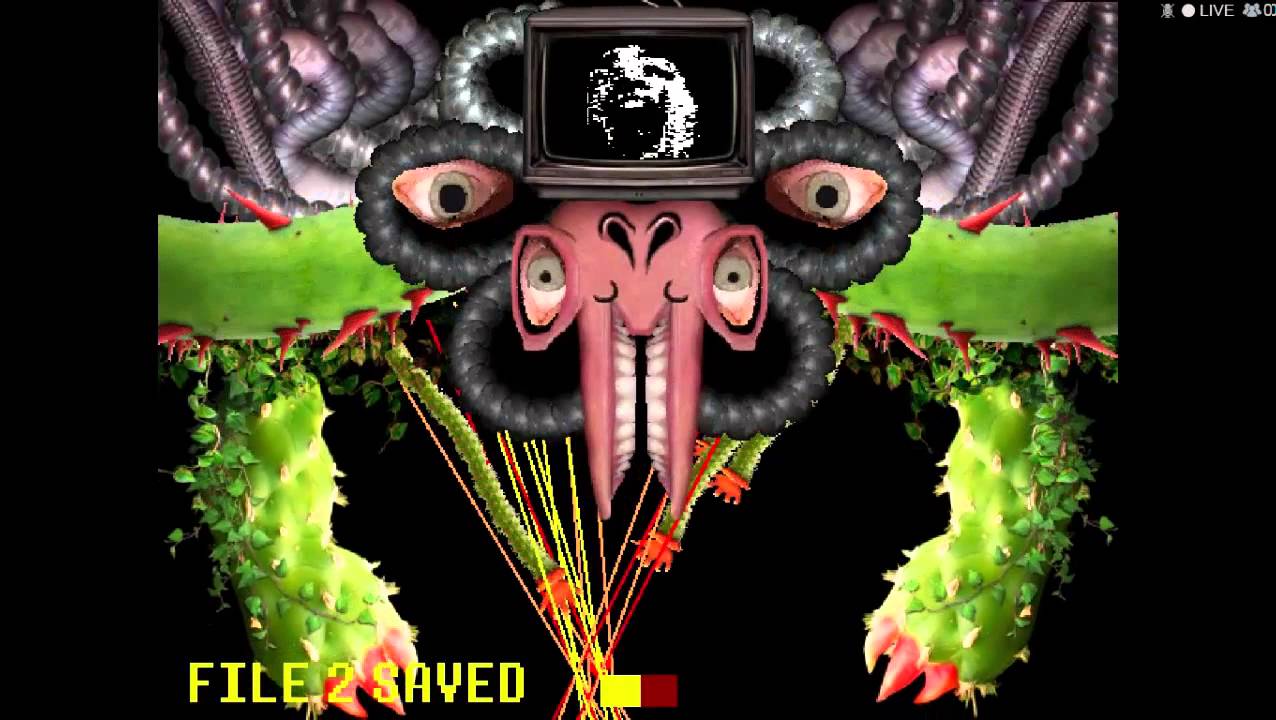 Undertale Pacifist Run: Omega Flowey - YouTube