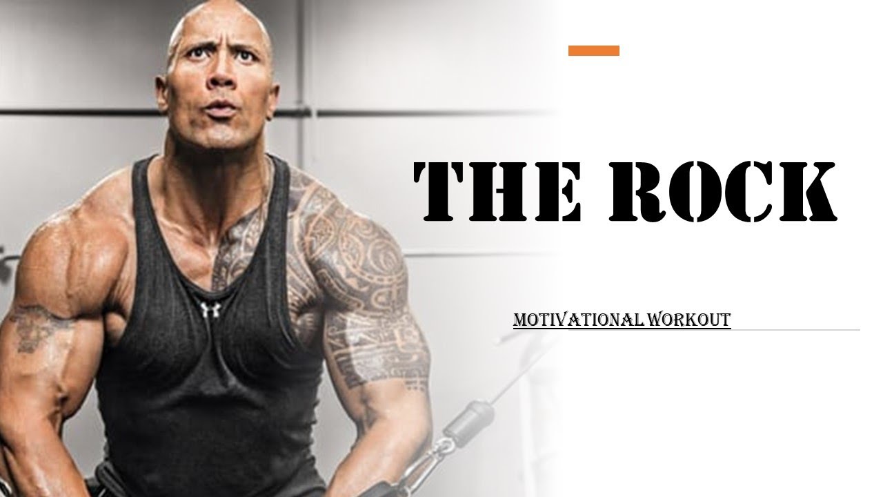 "THE ROCK" Workout Motivational Video - YouTube