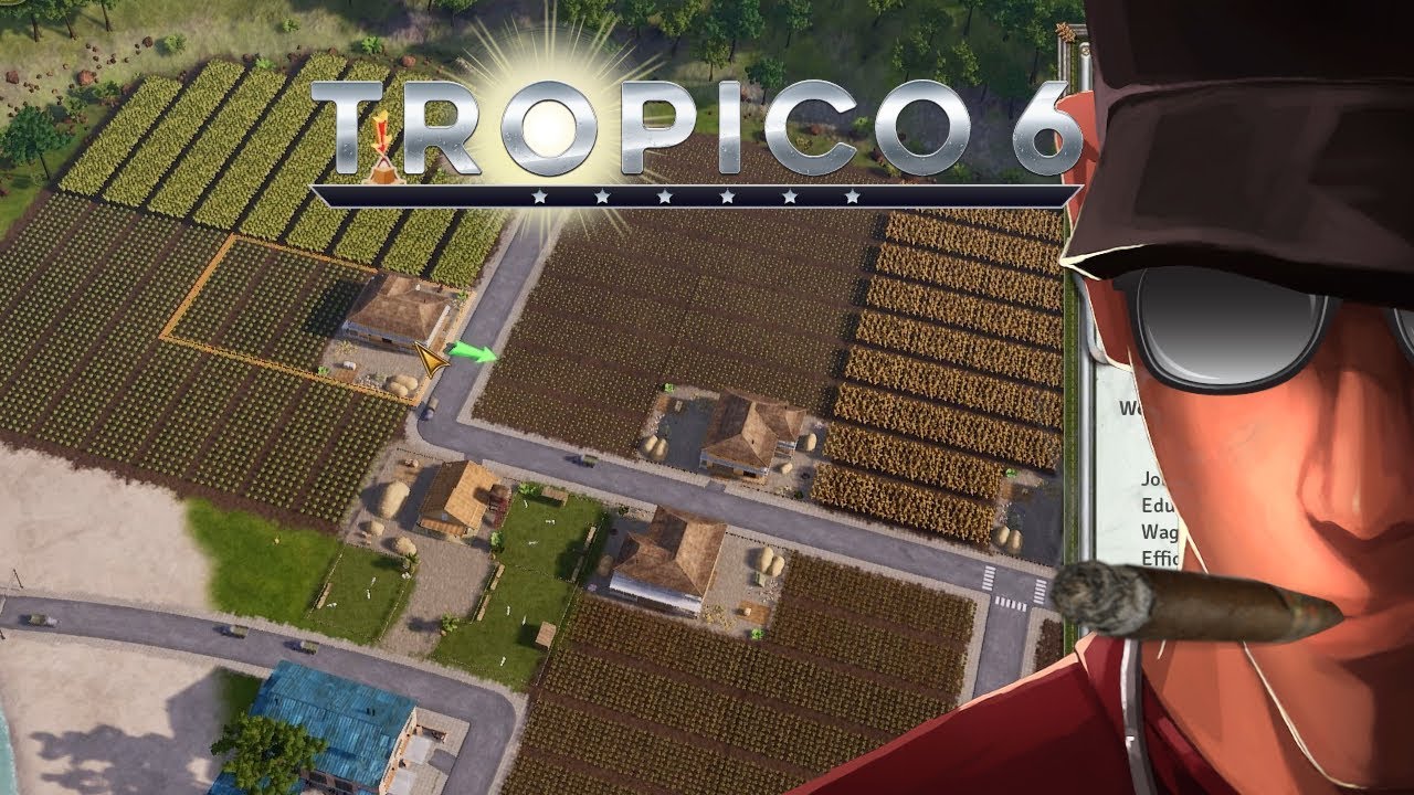Tropico 6 World War Era part 3 Ending War Era! More Farms needed! | Let ...