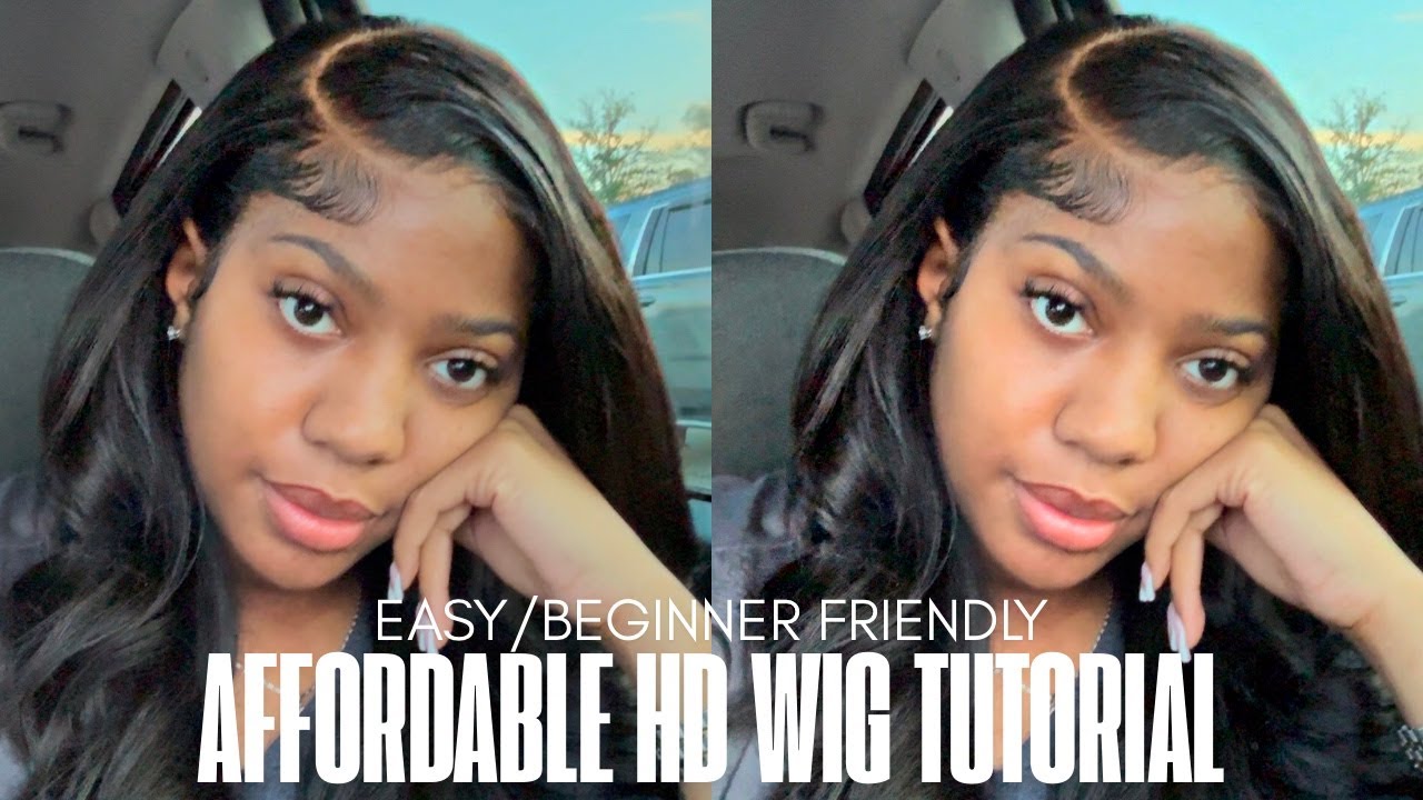 HD AMAZON WIG🎀 13X4 Wig Install + STEP BY STEP WALK THROUGH “IWish Hair” | Affordable 1st time ...