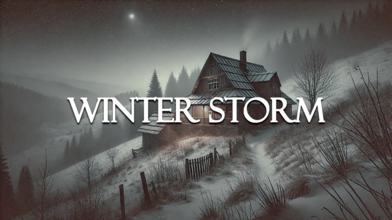 SNOW STORM | SERENE AMBIENCE | DEEP RELAXATION | CALMING - YouTube