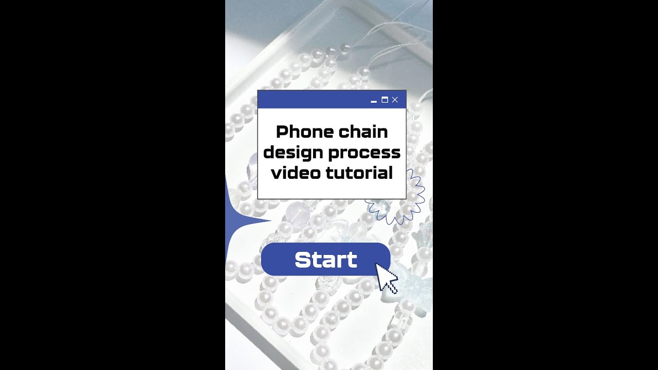 Phone Chain Design Process Video Tutorial How I Make Phone Charms🎀 ...