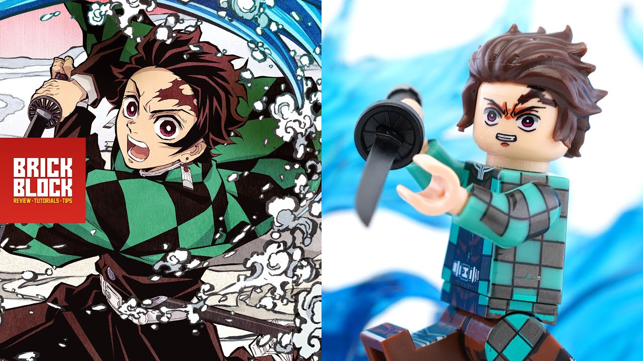 Lego Demon Slayer Minifigure Part 1 - Kimetsu no Yaiba - 鬼滅の刃 ...