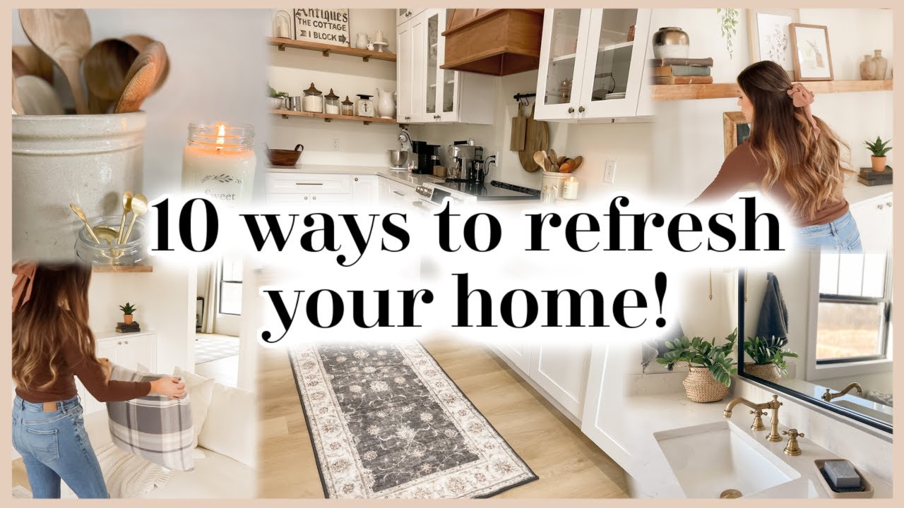 HOW TO REFRESH YOUR HOME FOR THE NEW YEAR | 10 SIMPLE WAYS! - YouTube