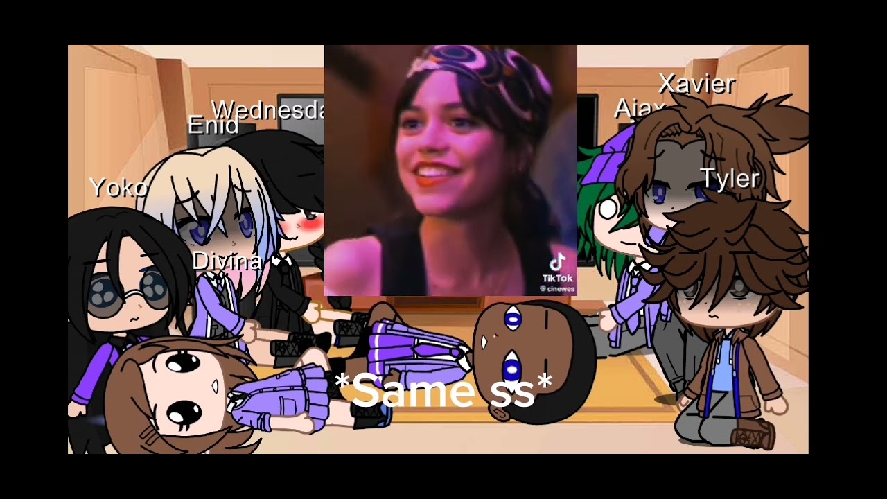 Nevermore react to Wednesday as Tara ||part 2|| - YouTube