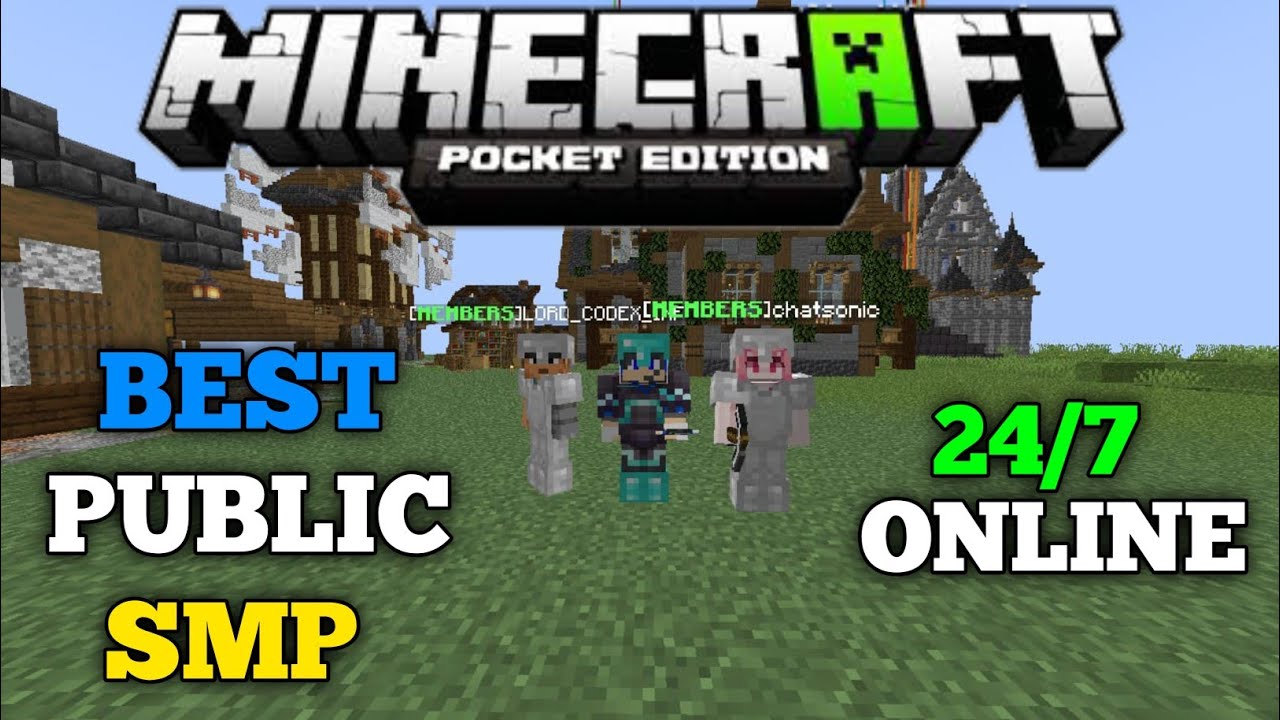BEST PUBLIC SERVER FOR MINECRAFT JAVA/PE 1.20+ | Lifesteal SMP - YouTube