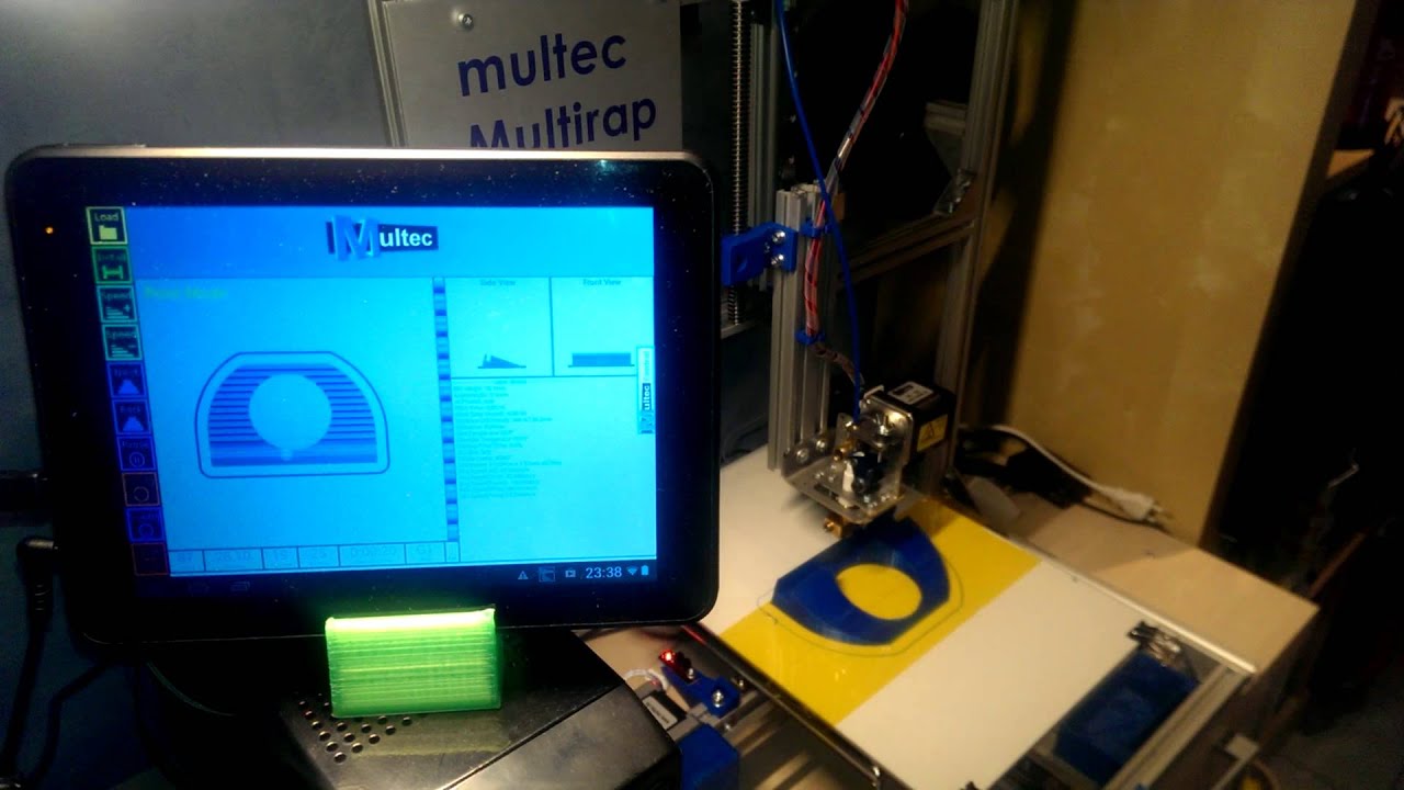 Multec 3D Print App - YouTube