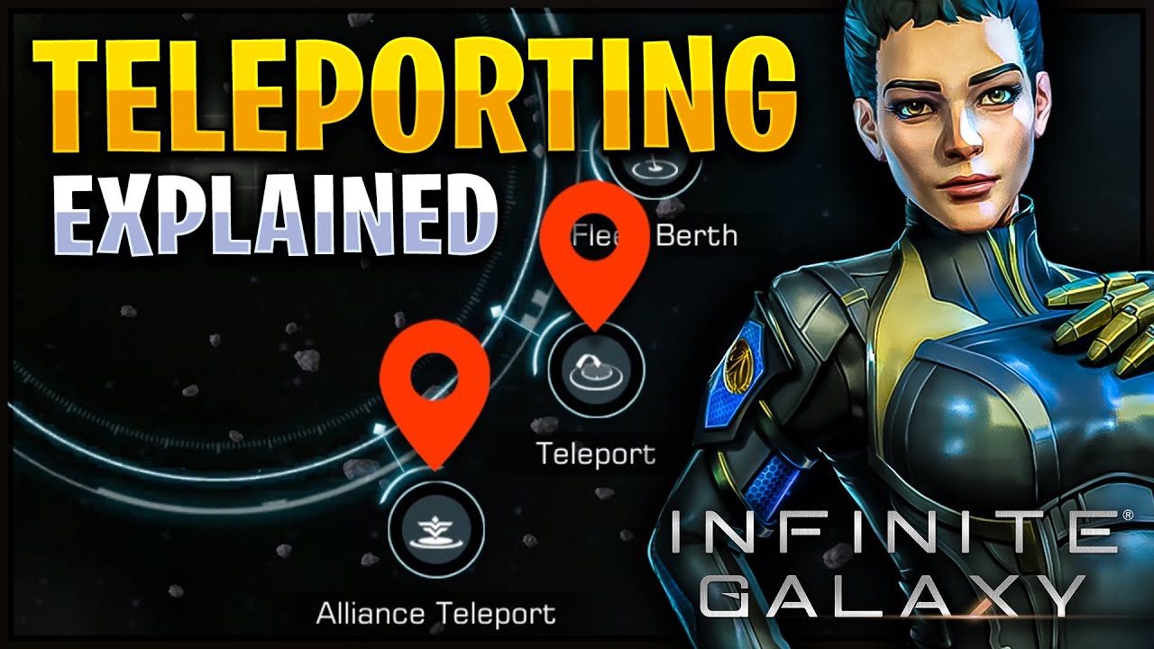 Infinite Galaxy - Teleport Explained - The 2 ways of teleporting - YouTube