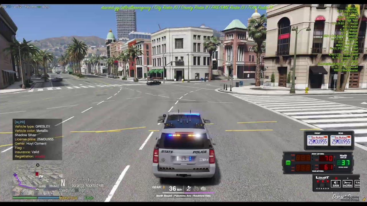 FiveM State Trooper RP - YouTube