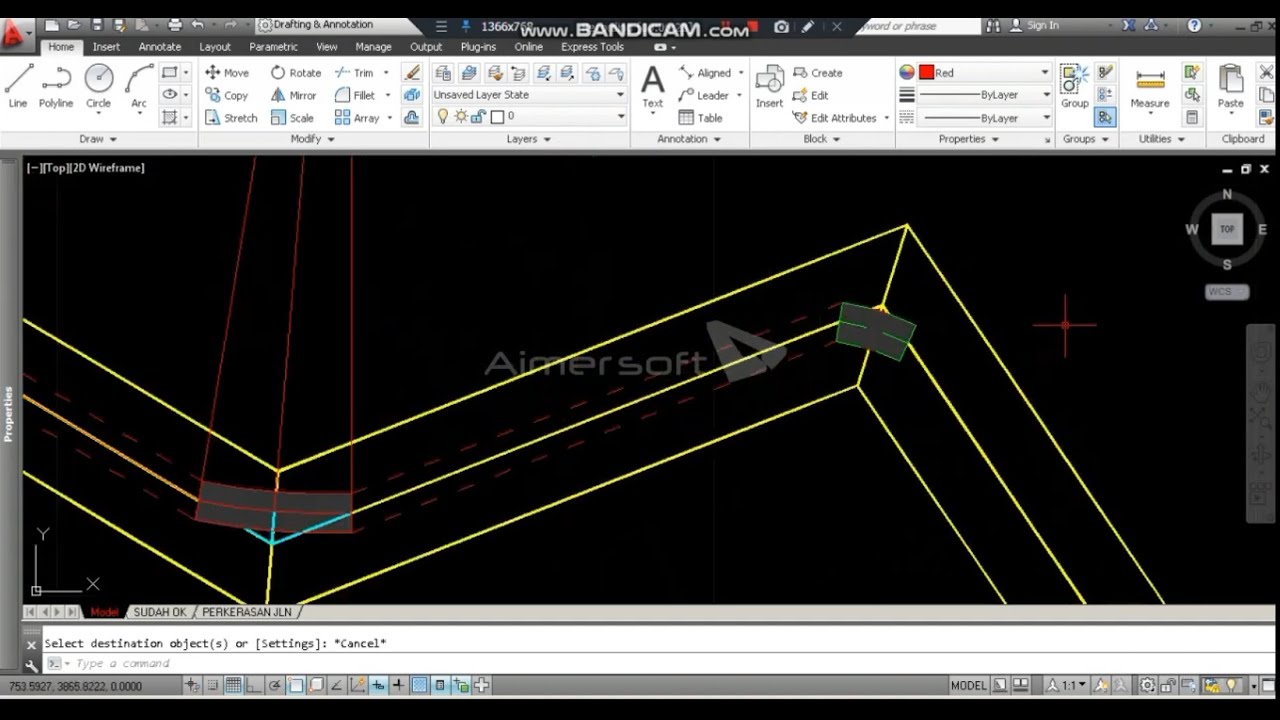 Alinyemen Horizontal tikungan SCS || part 4 - YouTube