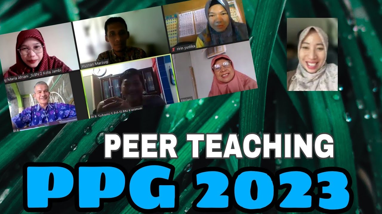 PEER TEACHING PPG DJ PLB UNP 2023 | Husnan Marzuqi - YouTube