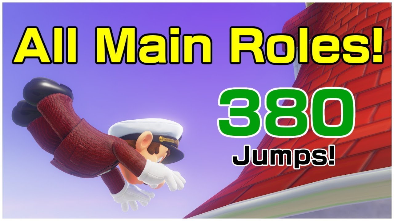 All Main Roles in Super Mario Odyssey! [UPDATED] - YouTube