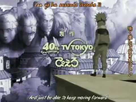 Naruto ending 4 Alive by Raiko english sub - YouTube