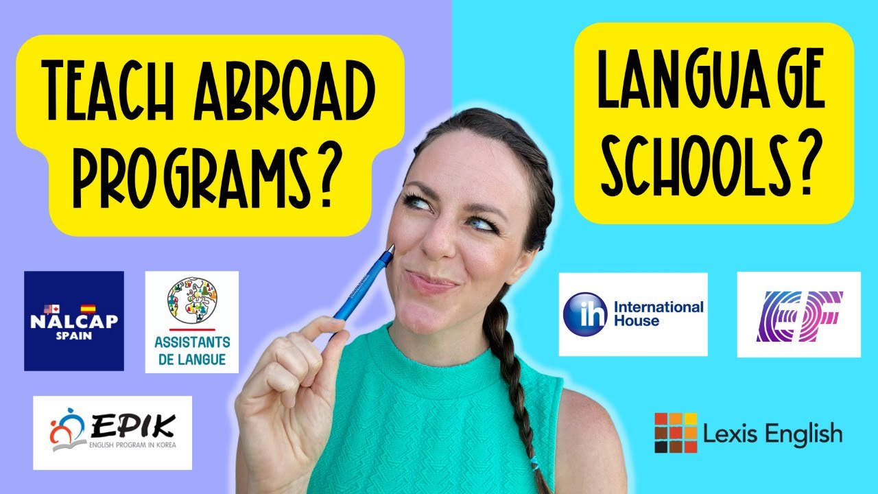 Teach Abroad Programs vs Teaching in Language Schools - Which is BEST for you? - YouTube