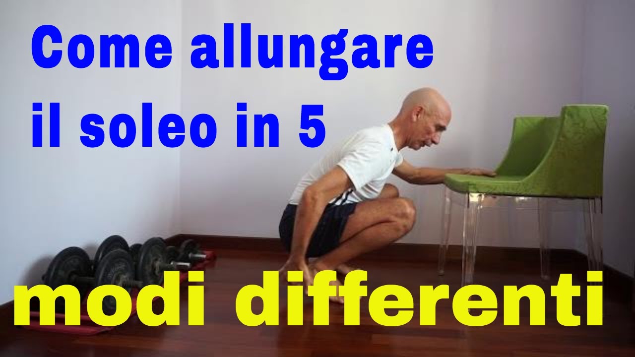 I migliori esercizi per il soleo, test e procedura - YouTube