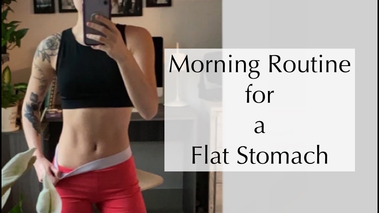 Morning Routine for a Flat Stomach | Tiffany Eubanks - YouTube