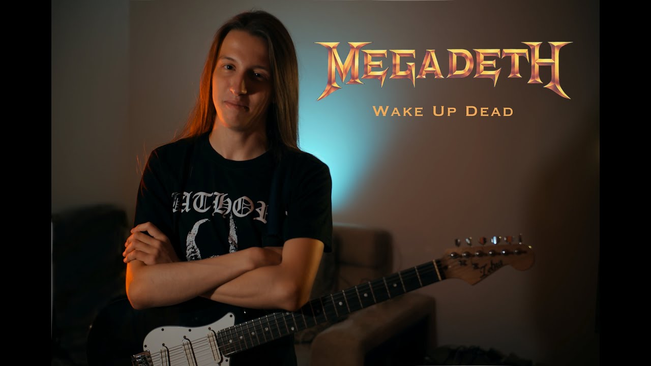 Megadeth - Wake Up Dead (guitar cover + all solos) - YouTube