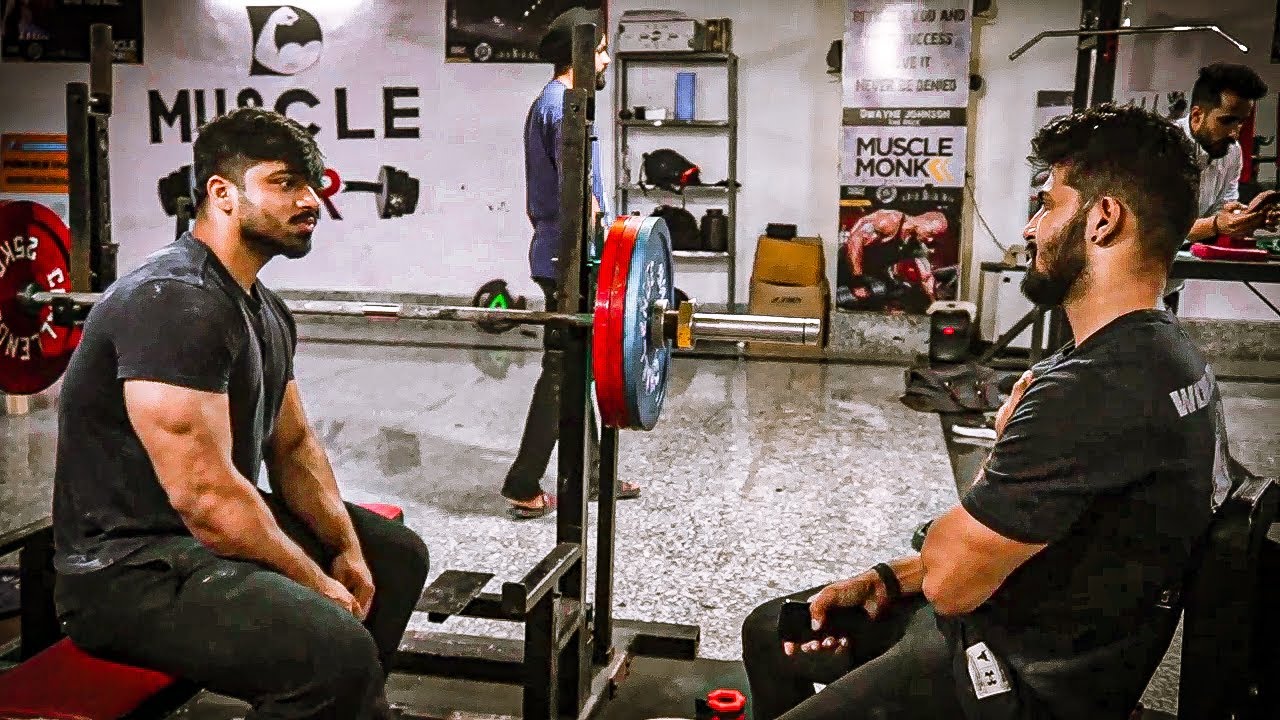 185 KG BENCH RECORD NATIONAL ME AAYEGA ? LAST HEAVY BENCH SESSION WITH ...