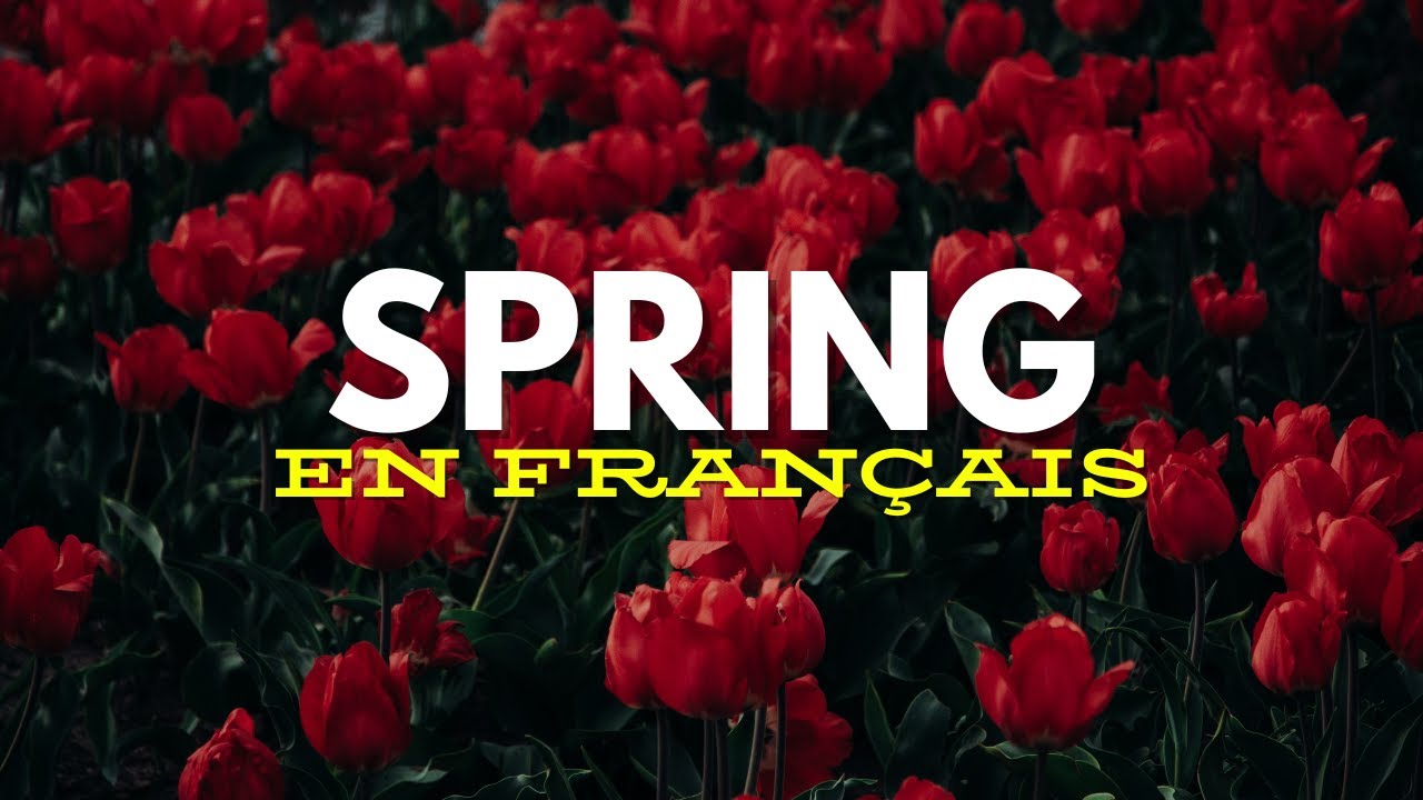 The season of Spring: en français A1 - YouTube