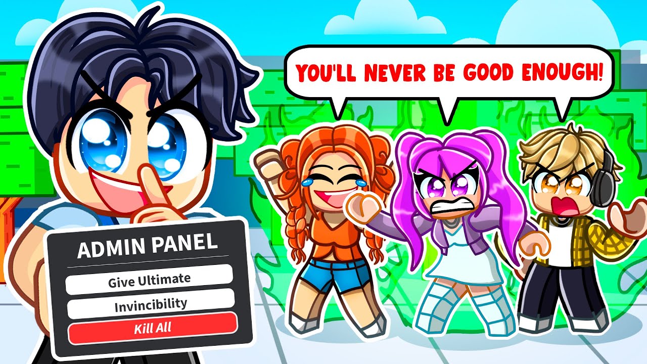 Trolling My Friends TOXIC CLAN With ADMIN In STRONGEST BATTLEGROUNDS ...