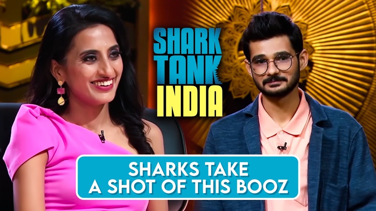 The Sharks Take A Shot Of This Booz! | Shark Tank India | Full Pitch ...