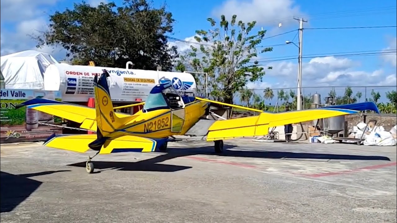 AVIONETA FUMIGADORA CESSNA 188 EN OPERACIÓN | #cessna #fumigation # ...