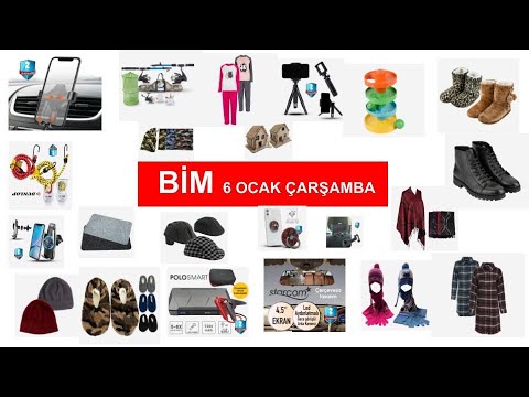 BİM 6 OCAK ÇARŞAMBA 2021 / AKTÜEL ÜRÜNLER / TEK TEK SUNUM